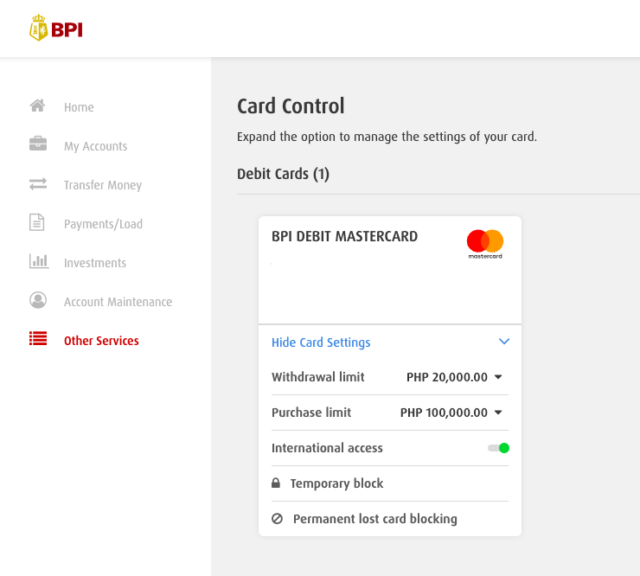 How to Increase Withdrawal Limit at BPI Online - INVESTMNL