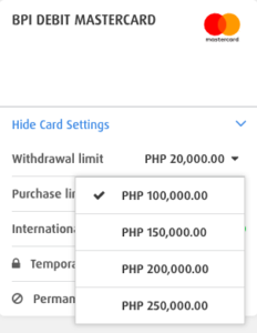 How to Increase Withdrawal Limit at BPI Online - INVESTMNL